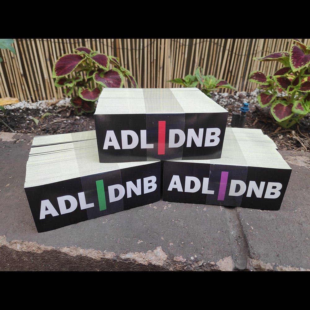 ADLDNB Sticker [Rectangle] • The Collective DnB